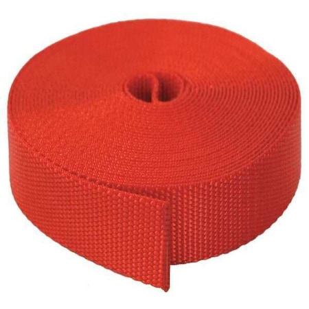Bulk-Strap Bulk Webbing, 51 ft. x 1 In., 3800 lb. N01051R | Zoro