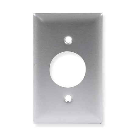 Hubbell Wiring Device-Kellems Single Receptacle Wall Plates, Number of ...
