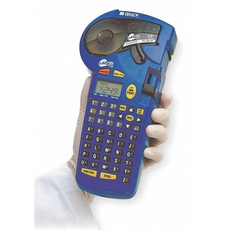 Brady Handheld Label Maker, Blue LABPAL | Zoro