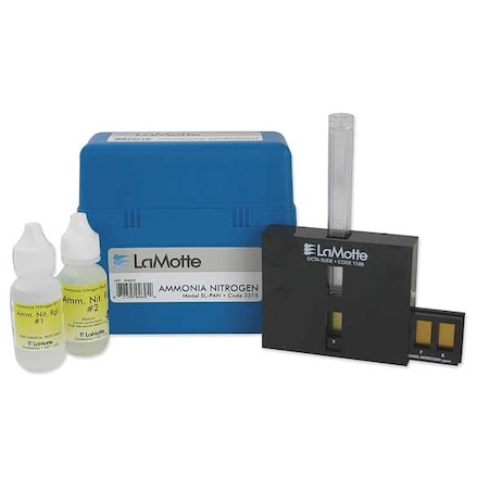Lamotte Water Testing Kit, Ammonia, 1.0 to 8.0 PPM 4795-01 | Zoro
