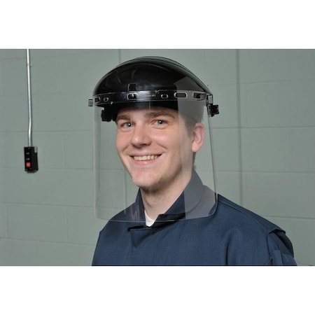 Condor Ratchet Faceshield Assembly, Clear Visor, Uncoated ...