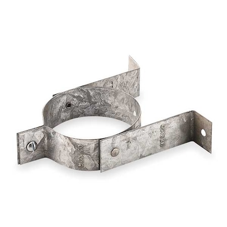 Ameri-Vent Single Wall Vent Pipe Hanger, 4 In 4VPH | Zoro