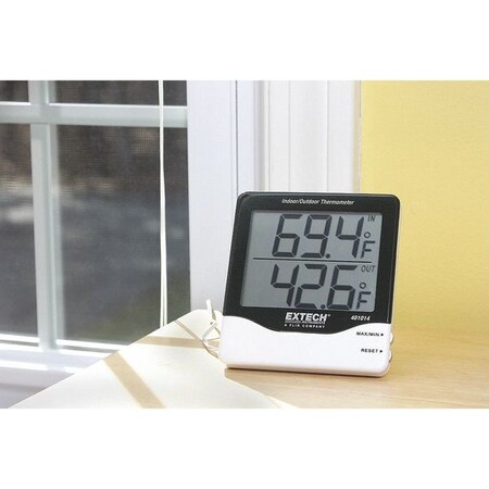 Extech Digital Thermometer, -58 to 158 Degree F 401014 | Zoro