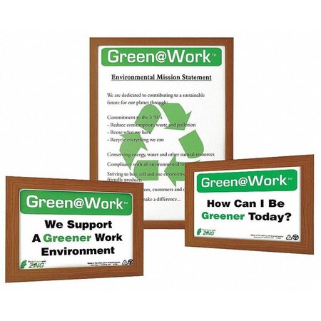 Zing Conservation Sign, 7" Height, 10" Width 6022 | Zoro