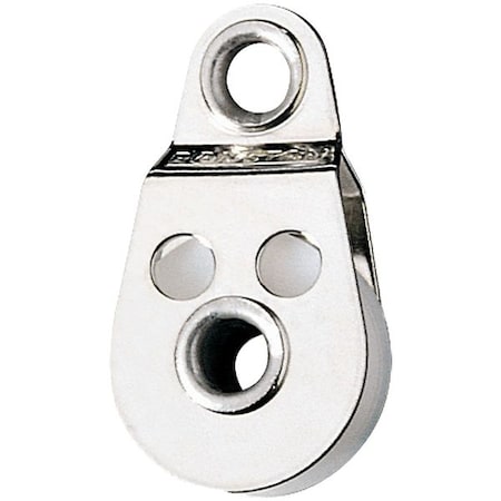 Ronstan Sgl Pulley, Ferrule Fixed Eye, 3/16In RF663 | Zoro