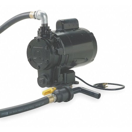 Fill-Rite Gear Pump, 115VAC, 9 Max. Flow Rate , 1 HP, 1" FNPT Inlet ...