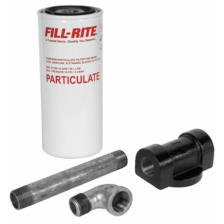 Fill-Rite Filter Housing For Fill-Rite Pumps, 3/4 in NPT, 18 gpm, 50 ...
