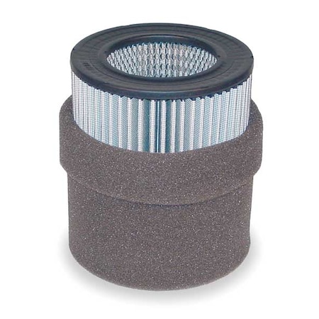 Solberg Filter Element:, Polyester, 9.38 in Height, 4 3/4 in Inside Dia ...