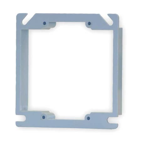 Cantex Plaster Ring, 2 Gangs, PVC, Double Gang Box Type EZ06DXAR | Zoro