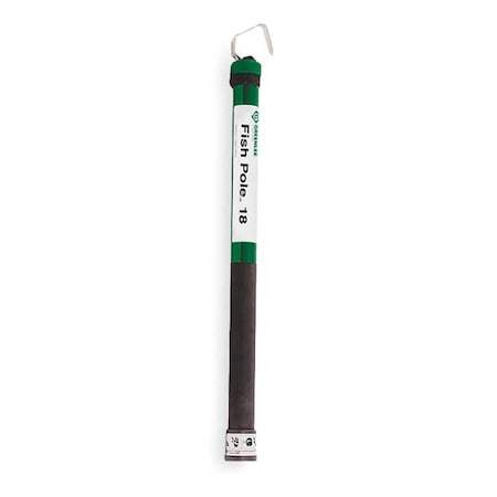 Greenlee Telescoping Fish Stick, 18 ft, Fiberglass FP18 | Zoro