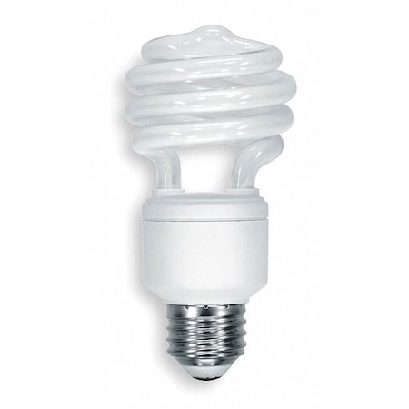 Current GE LIGHTING 20W, T2 Screw-In Fluorescent Light Bulb FLE20HT2/2 ...