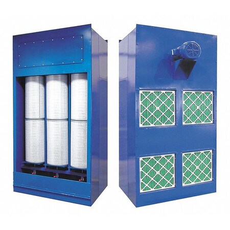 Global Finishing Solutions Powder Collection Module, 4 Ft x 8 Ft PC-100 ...