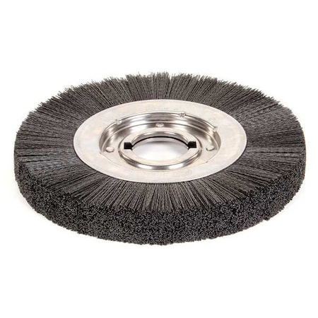 Weiler Wire Wheel Wire Brush, Arbor, 10", 0.026" 97806 | Zoro