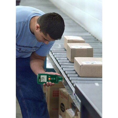 Extech Laser Tachometer, 0.5 to 19,999 rpm 461880 | Zoro