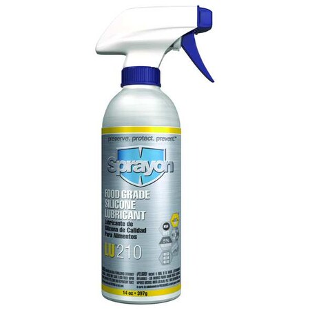 Sprayon Food Grade Silicone Lube, 5 pct, 14 Oz. S000210LQ | Zoro