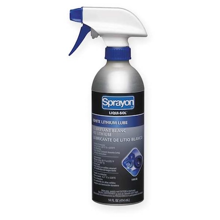 Sprayon 14 oz, Spray Bottle, Mineral, White SC0100LQ0 | Zoro