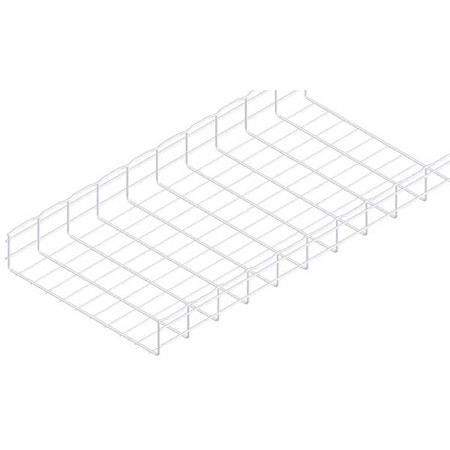 Cablofil Wire Mesh Cable Tray, 129 lb Capacity, Steel, Zinc Plated ...