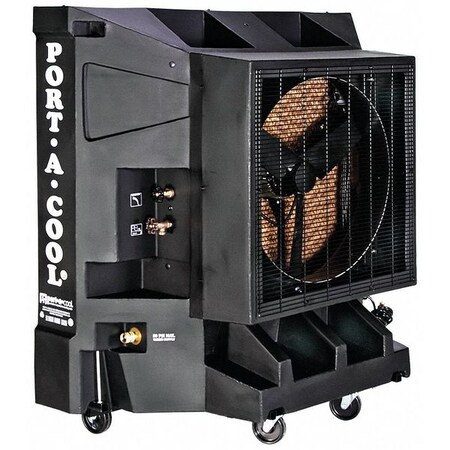 Portacool Portable Evaporative Cooler 6700 cfm, 1800 sq. ft., 14.0 gal ...