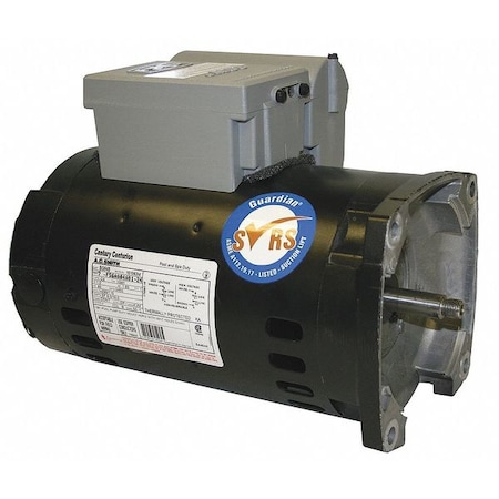 Century Square Flange Pool Pump Motor, 1 HP, 56Y Frame, 3450 Nameplate ...