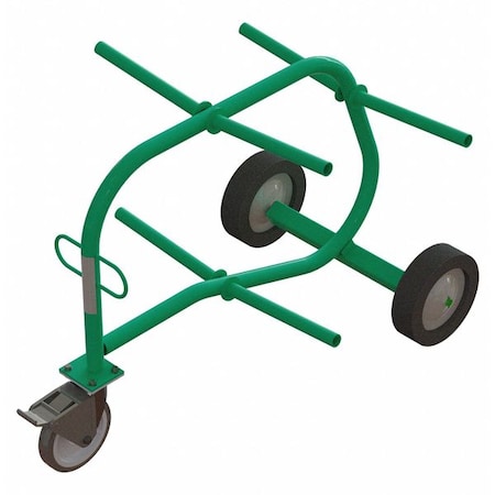 Greenlee Wire Caddy, Wheeled, 6 Spindle, 225Lb Cap 909 | Zoro