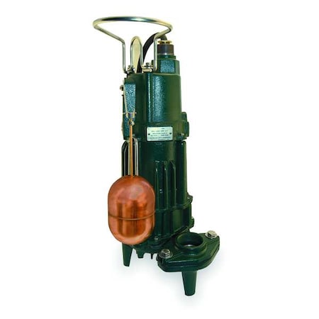 Zoeller 1/2 HP 1-1/2" Auto Explosion Proof Sewage Pump 115V Vertical ...