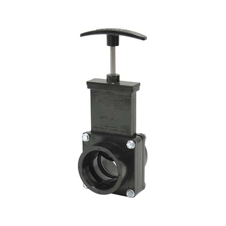 Valterra Gate Valve, Class 125, 1-1/2 In., Slip, ABS 7101GR | Zoro