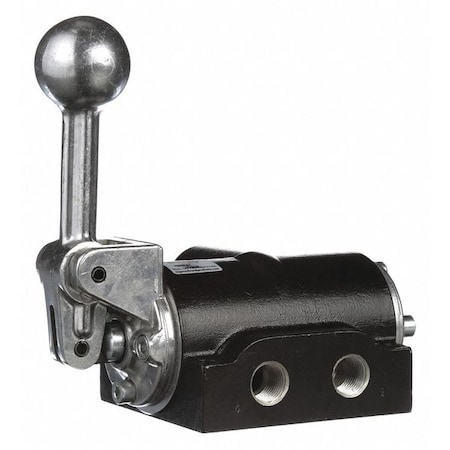 Aro Manual Air Control Valve, 4-Way, 3/8in NPT K213LM | Zoro