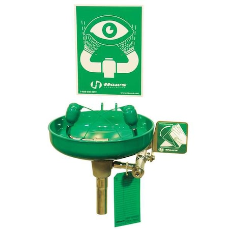 Haws Dust Cover, Stainless Steel for EyeWash 9102 | Zoro