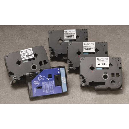 Brother LABEL PRINTER TAPE BLACK TZ211 | Zoro