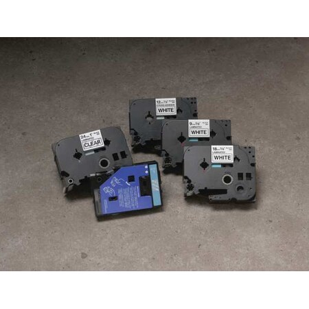 Brother LABEL PRINTER TAPE BLACK TZ211 | Zoro