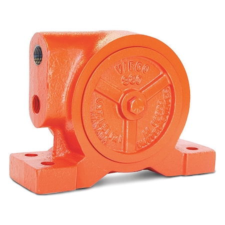 Vibco Pneumatic Vibrator, 600 lb, 6200 vpm, 80psi V-380 | Zoro
