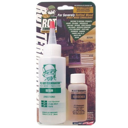 Pc Products Epoxy Adhesive, PC-Rot Series, Gray, Tube, 2:01 Mix Ratio ...