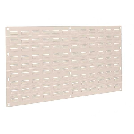 Akro-Mils Steel Louvered Panel, 5/16 in D x 20 in H x 36 in W, Beige ...