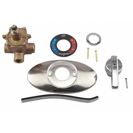 Powers Hydroguard E425 Thermostatic Valve E425-0000 | Zoro