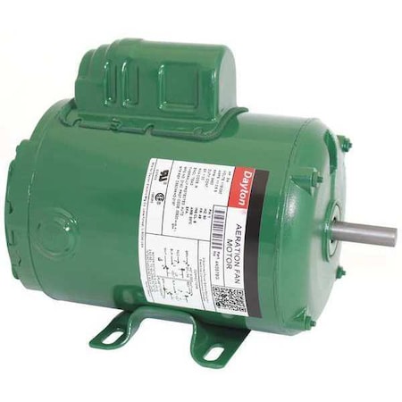 Dayton Capacitor-Start Aeration Fan Motor, 3/4 HP, 115/230V AC Voltage ...