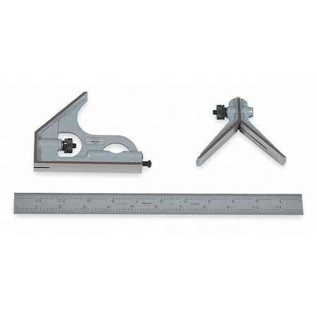 Mitutoyo Combination Set, 12 In, 3 Pc, Blue 180-903U | Zoro