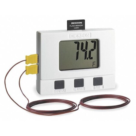 Dickson Data Logger, Temperature, -4 to 158 F SM325 | Zoro