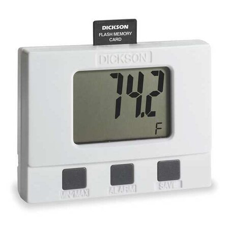 Dickson Data Logger, Temperature, -4 to 158 F SM300 | Zoro