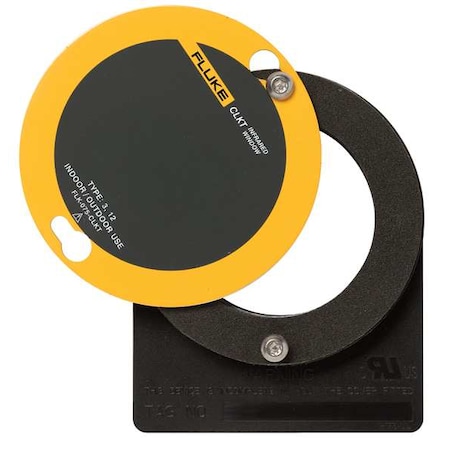 Fluke Round Infrared Window, 75mm dia, Type 3/12 Fluke-075-CLKT | Zoro