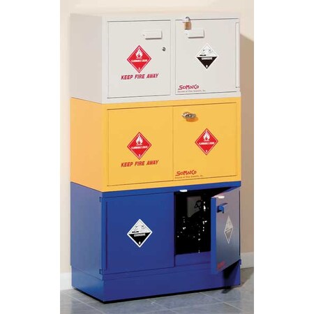 Scimatco Combination Safety Cabinet, Bench SC9041 BENCH COMBO | Zoro