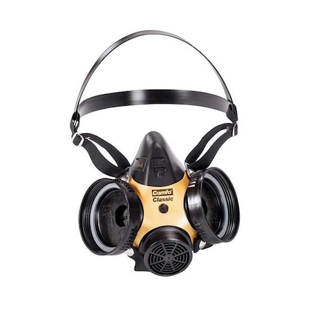MSA MSA Comfo™ Classic Half Mask,Rubber, L (808076) | Zoro