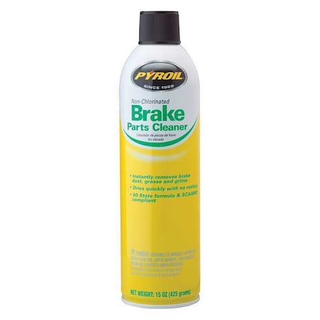 Pyroil 15 oz. Brake Parts Cleaner Aerosol can PYNVOC15 | Zoro