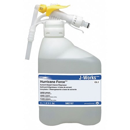 Diversey Cleaner Degreaser, Size 1.32 gal. Hurricane Force RTD | Zoro
