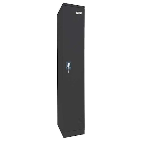 Zoro Select Wardrobe Locker, 12 in W, 18 in D, 72 in H, (1) Tier, (1 ...