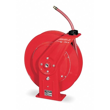 Reelcraft Spring Return Hose Reel, 3/4 in Hose Diameter, 25 ft Length ...