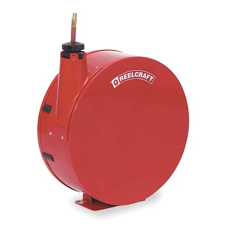 Reelcraft Spring Return Hose Reel, 1/2 in Hose Dia., 50 ft Length, 300 ...