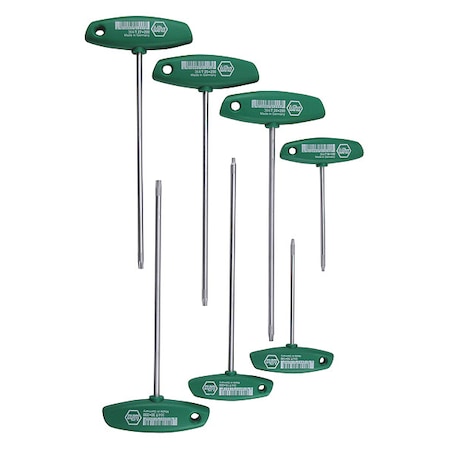 Wiha 7 Piece Torx? T-Shape Torx? Key Set, 36492 36492 | Zoro