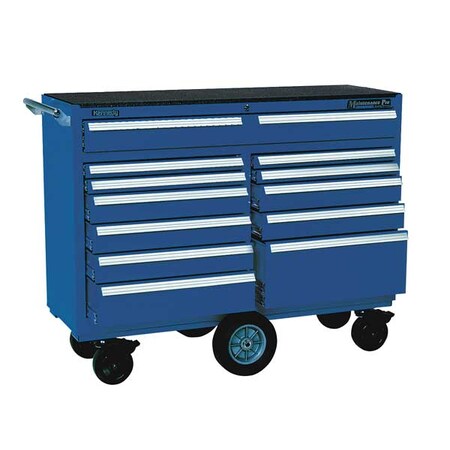 Kennedy Maintenance Pro(TM) Maintenance Tool Cart, 12 Drawer, Blue ...