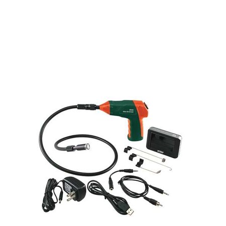 Extech Video Borescope, 3.5 In, 39 In Shaft BR200 | Zoro
