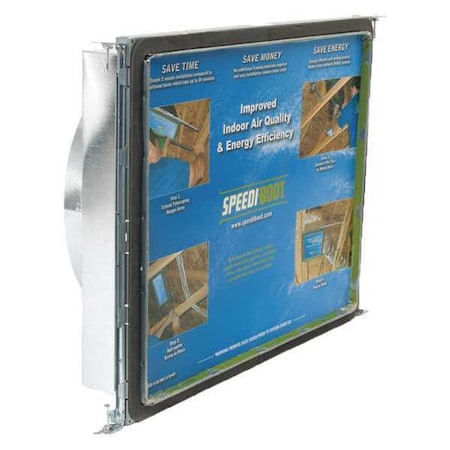 Speedi-Boot Vent Boot Hanger, Sq to Rnd, 12 x 12, Dia10 SBS-121210 SRA ...